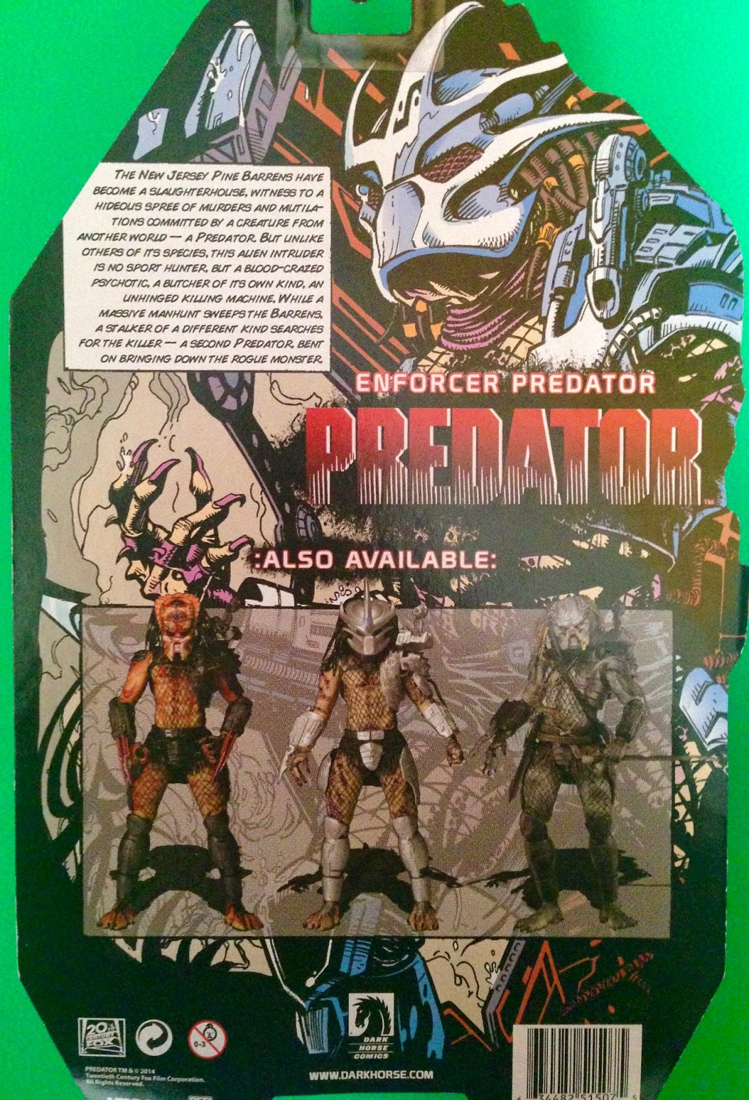 CobraShadowJoes: NECA Toys Enforcer Predator Figure Review